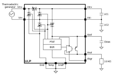 Electrical Schematic Of The Ultra Low Power ULP Circuit With The Download Scientific Diagram