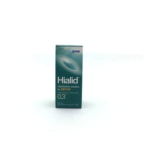 Hialid 0 1 ไฮอะลิด น้ำตาเทียม หยอดตา ไฮอะลิด 5 Ml Eye Drop For Dry Eye