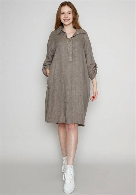 ZABAIONE Sommerkleid Ma44ja (1-tlg) aus reinem Leinen