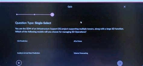 Quiz Question Type Single Select You Are Studyx