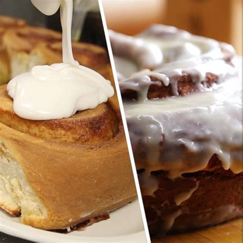 Giant Cinnamon Roll Cooking Tv Recipes