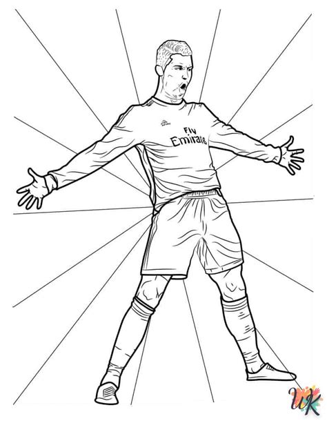 28 Dibujos Para Colorear Cristiano Ronaldo Dparacolorearwk