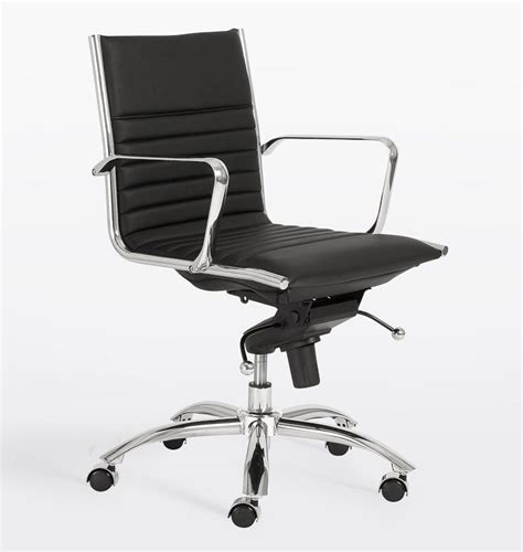 Dirk Low Back Swivel Office Armchair Rejuvenation