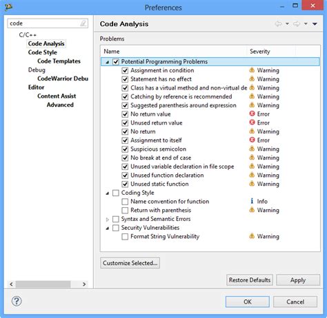 free static code analysis with eclipse mcu on eclipse