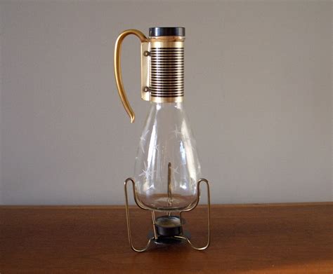 Vintage Pyrex Candle Warmer Lidded Carafe