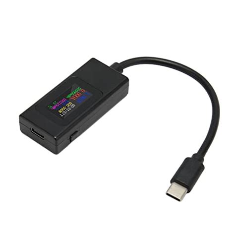 Bewinner USB C Tester Power Meter 4 To 30V 0 To 6 5A Digital Multimeter Type C Voltage And