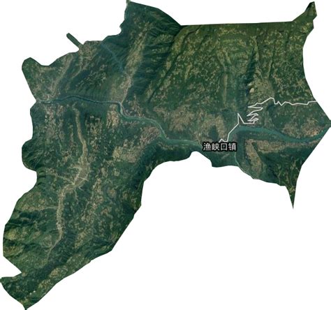 渔峡口镇高清卫星地图