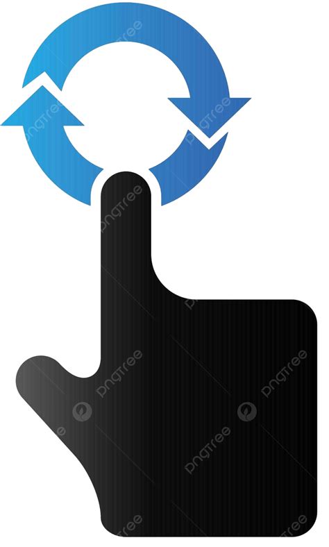 Duo Tone Icon Gesture Portable Graphic Rotate Vector Portable Graphic
