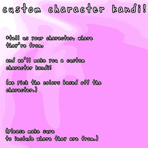 Custom Character Kandi Custom Character Themed Bracelet Etsy