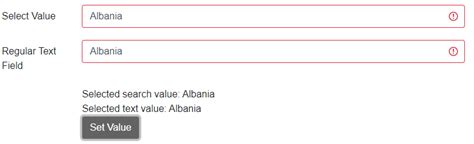Autocomplete Selectedvalue Updated Through Parameter Doesnt Update
