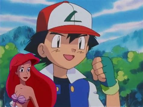 Ariel Admires Ash Ketchum By Stonekieran07 On Deviantart