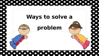 Problem Solving Poster For Elementary Babes TPT