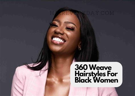360 Frontal Hairstyles For Black Women Cutest Lace Front Weave Styles