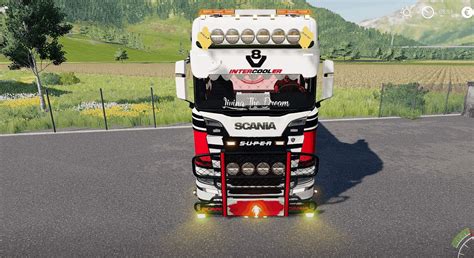 Scania Hooklift V1 0 0 0 For LS 19 Farming Simulator 2025 Mod LS