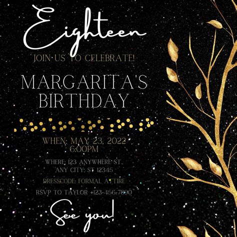 18th Birthday Invitations Clearance Shops Pinnaxis