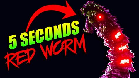 How To Kill Redworm In 5 Seconds Modern Warfare 3 Zombies Mw3 Mwz