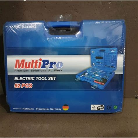Jual Multipro Electric Tools Set 52 Pcs Shopee Indonesia