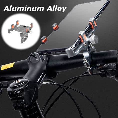 Jual Stand Hp Motor Phone Holder Hp Original Sepeda Motor Alumunium Alloy Tempat Hp Motor