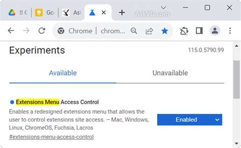 Tip Enable New Redesigned Extensions Menu Panel In Chrome AskVG