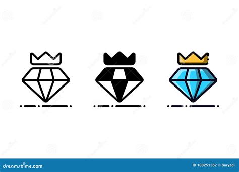 Los Diamantes Suelen Representar Algo Lujoso Ilustración Del Vector
