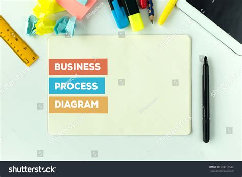 Business Process Diagram Concept Stock Photo Edit Now