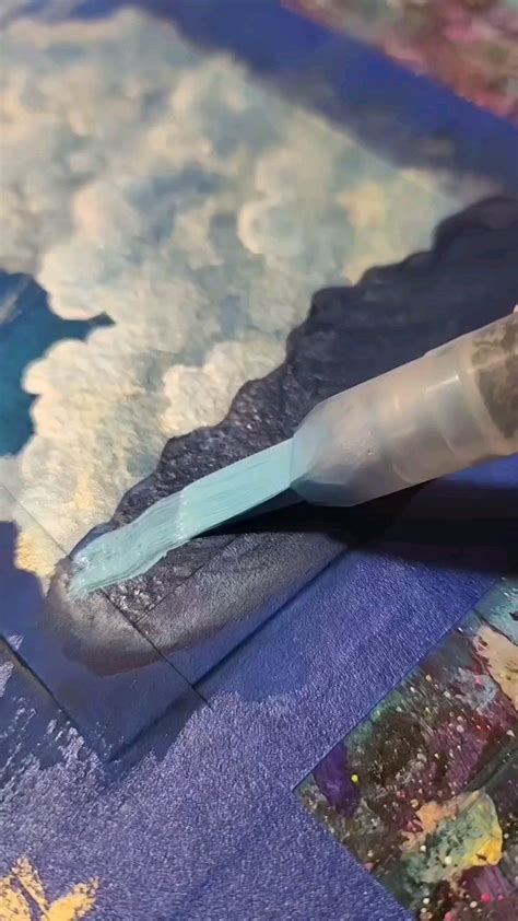 Pearlescent Clouds R Watercolor
