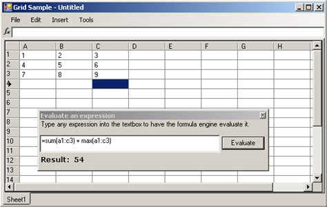 Implementing An Excel Like Formula Engine CodeProject