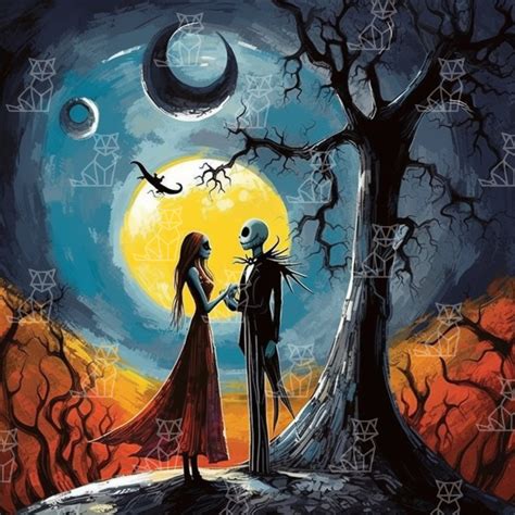 Jack And Sally Png Jack Png Sally Png Nightmare Before Etsy Finland