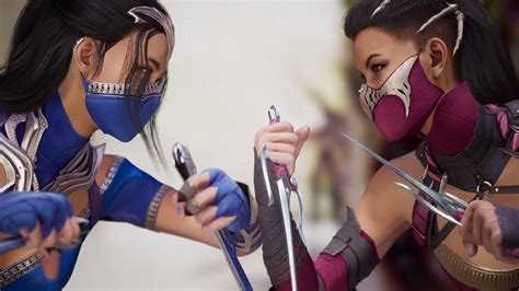 Mortal Kombat1kitana Vs Mileena By Nitorxyz On Deviantart