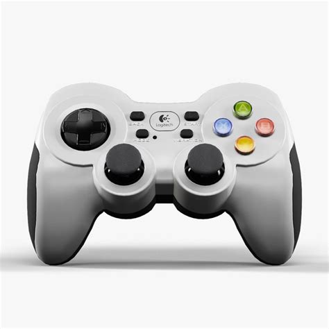 3d Model Logitech Wireless Gamepad F710