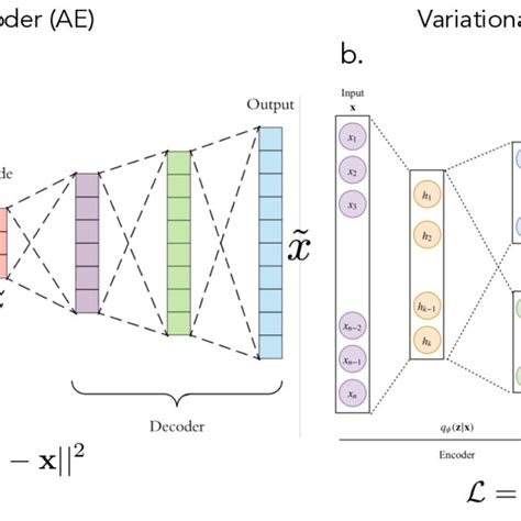 A Schematic Of An Autoencoder Ae The Data Is Compressed Into A Low