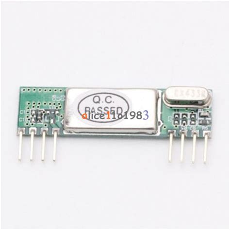 Rxb Mhz Superheterodyne Wireless Receiver Module For Arduino Arm