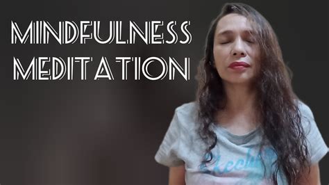 5 Minute Mindfulness Meditation Mindfulness Meditation Meditation