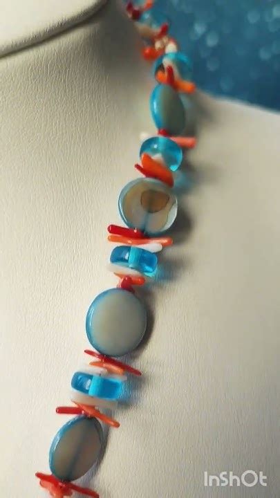 Кулон Коралловый риф с ракушками и дрифтвудом ручнаяробота бисер вышивкабисером морское