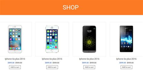 Mobile Store Multipurpose Ecommerce Html Template Shopping Website