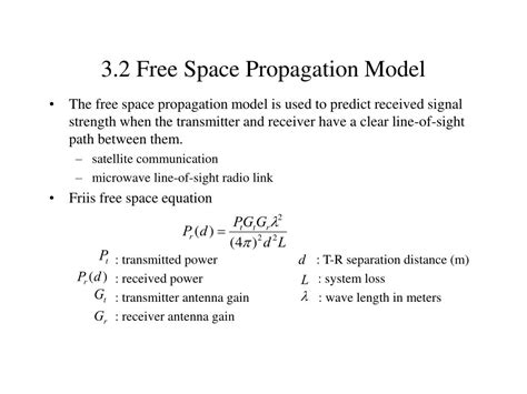 Ppt Chapter 3 Mobile Radio Propagation Large Scale Path Loss Powerpoint Presentation Id1425655