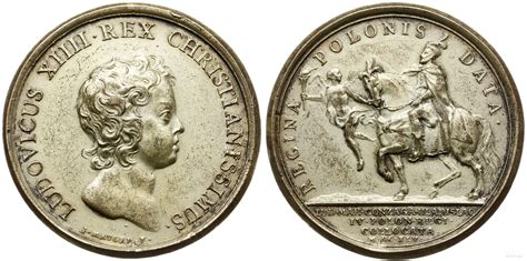 Medal Autorstwa J Maugera Wybity Z Okazji Przyjazdu Do Polski