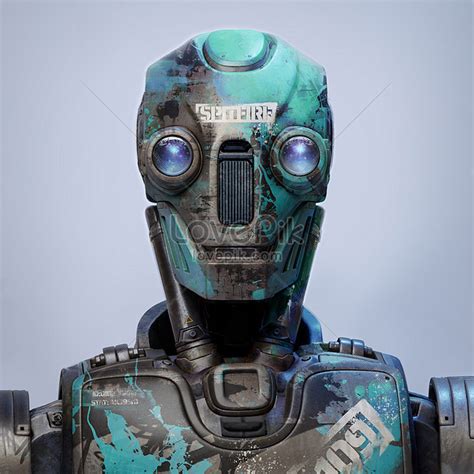 3d 로봇의 현실적인 그림 사진 무료 다운로드 Lovepik