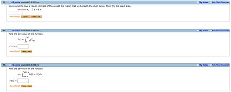 Solved Use A Graph To Give A Rough Estimate Of The Area Of Chegg