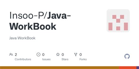 Github Insoo Pjava Workbook Java Workbook