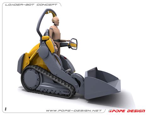 Loader Bot On Behance