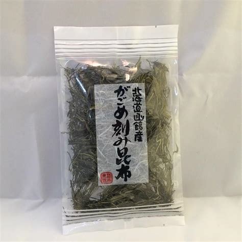 北海道函館産 がごめ刻み昆布（細切）30g マルイチ青山水産yahoo店 通販 Yahooショッピング