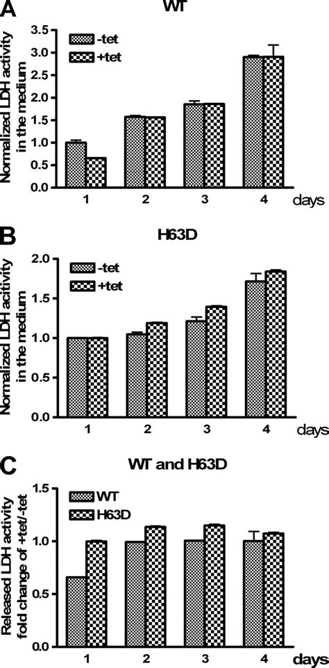 Hfe H63d Is Not Associated With Increased Ldh Release Neuronal Cell