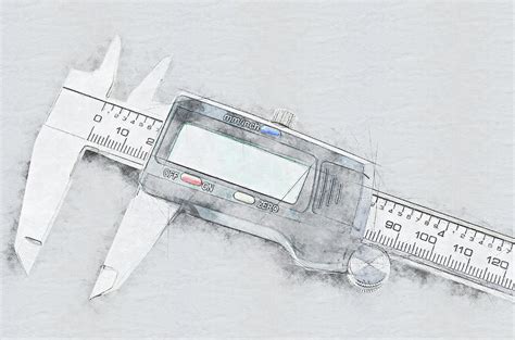 Caliper Drawing At Explore Collection Of Caliper