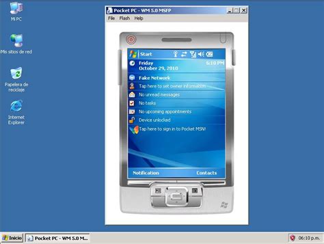 Soluciones Móviles Microsoft Device Emulator