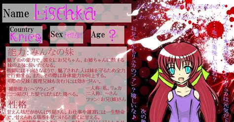 ぴくちー】 【ぴくちー】リシュカ／リュカ【キャラシ】 アリュラサス公爵夫人のマンガ 【ぴくちー】キャラシ 【ぴくちー】恋愛可能