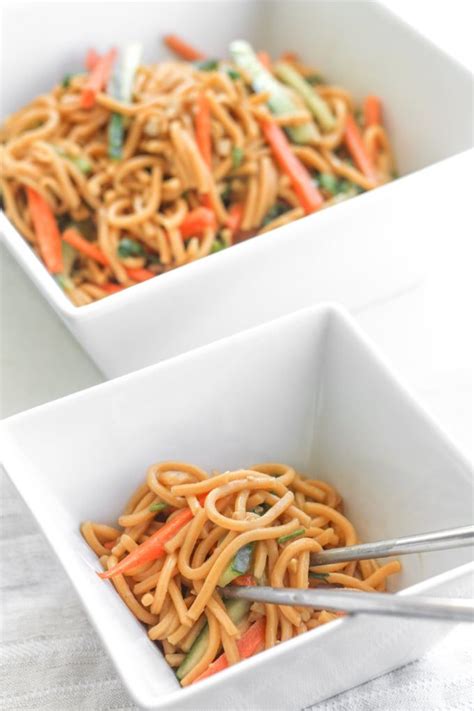 Asian Cold Noodle Salad Recipe Asian Cold Noodle Salad Noodle