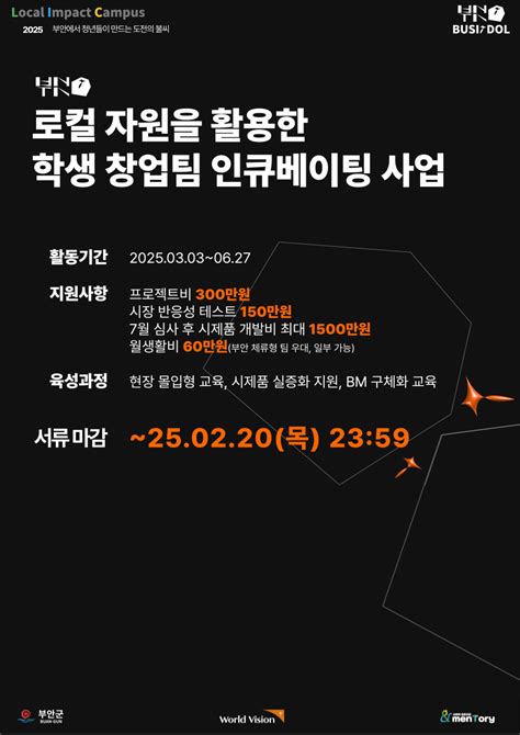 공모전대외활동 실전 로컬 비즈니스 프로젝트 부싯돌 2기 참여자