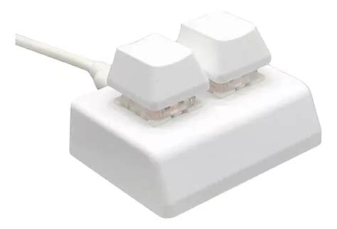 Teclado Usb Para Juegos Con Una Mano 2 Teclas Para Control Meses Sin