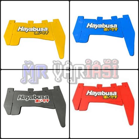 Jual Hayabusa Mud Flap Penahan Lumpur Motor Vario Honda IEJIMO Murah Karet Mudflap Bukan Mudflap